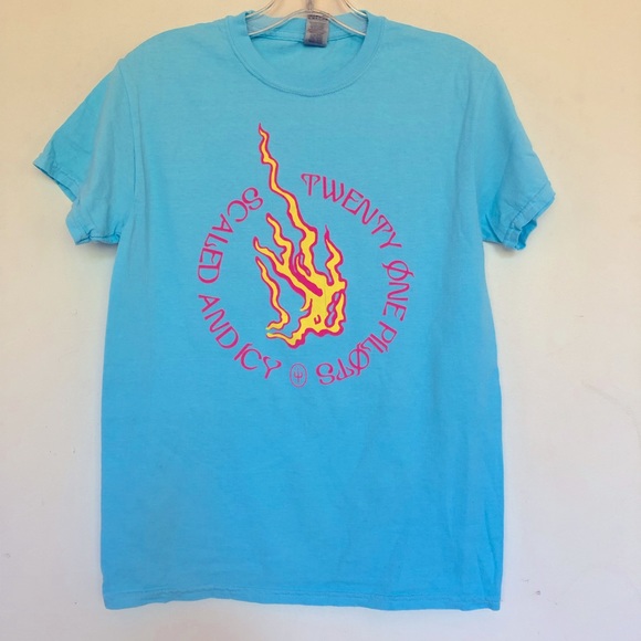 Twenty One Pilots | Tops | Twenty One Pilots Scaled And Icy T Shirt ...